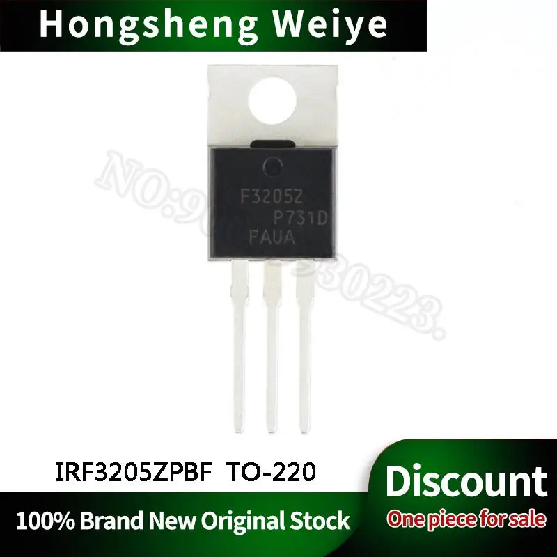 10 100Pcs New IRF3205ZPBF IRF3205 TO 220 N channel 55V 75A in line IC ...