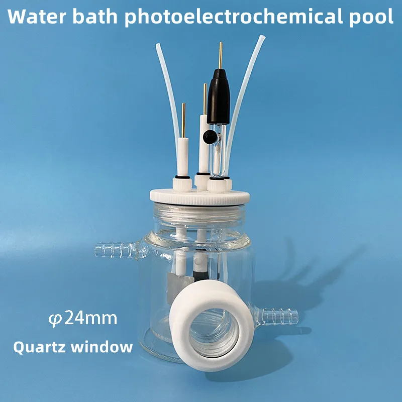 Optical-water-bath-circulating-electrolytic-cell-Double-layer ...