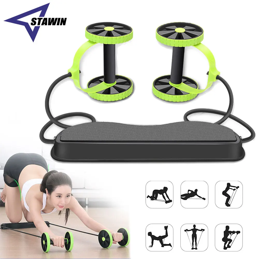 Ab Roller for Abs Workout Multifunctional Thicker Ab Roller Wheel ...