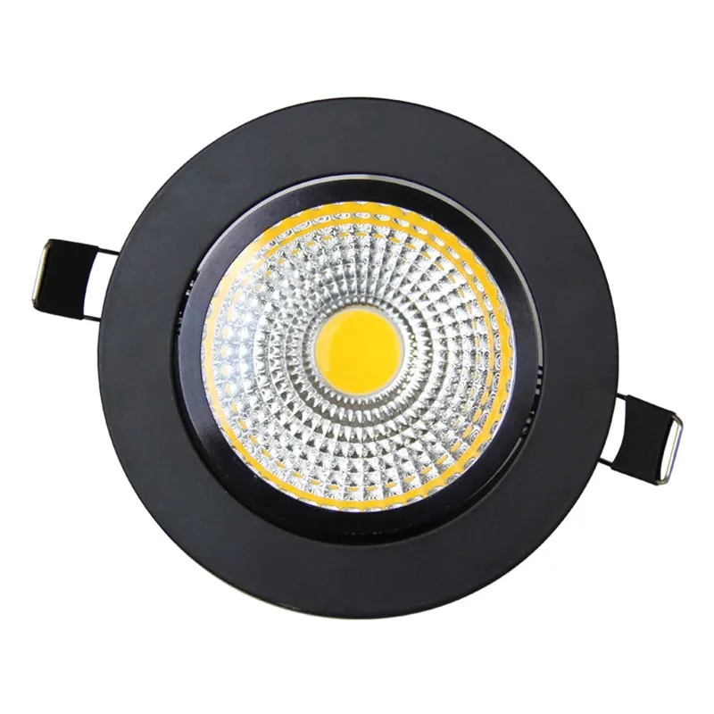 Focos LED antideslumbrantes regulables AC220V 110V Foco de techo LED ...