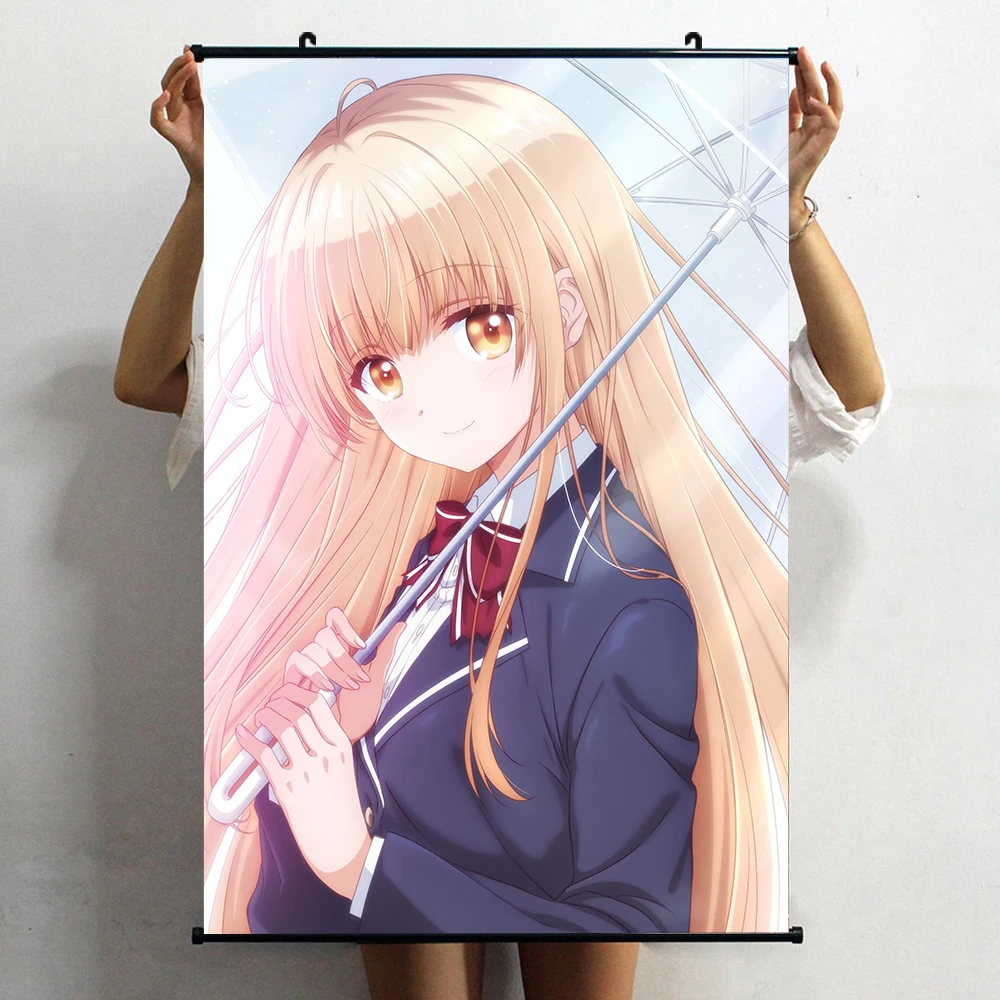 Anime Otonari no Tenshi-sama shiina mahiru Fujimiya Amane HD Wall ...