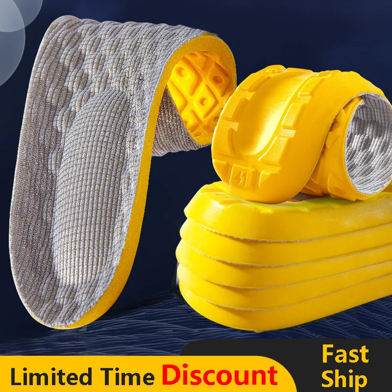 2-4-Pcs-Soft-Latex-Memory-Foam-Insoles-Women-Men-Running-Foot-Support ...