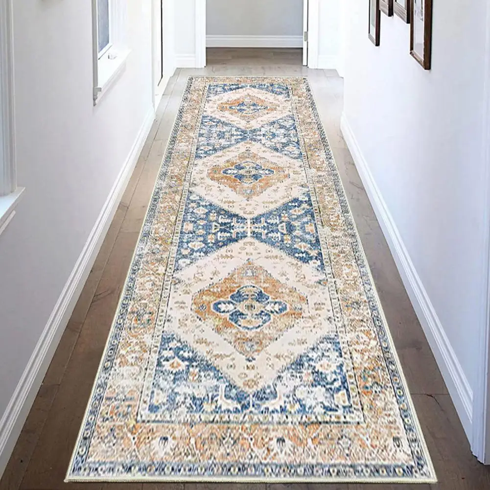 Ultra-thin-Entryway-Rug-Durable-Vintage-Machine-Washable-Runner-Rug-for ...