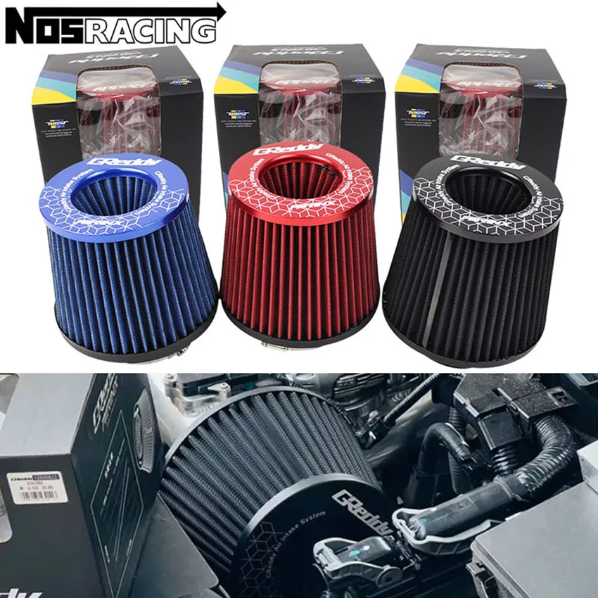 Sport-Air-Filter-76mm-3inch-Super-Power-JDM-Universal-Racing-For-Cold ...