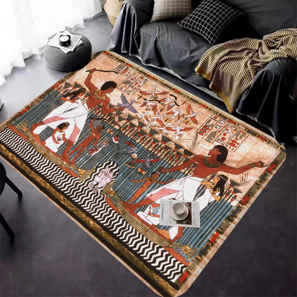 Ancient-Egypt-Egyptian-Floor-Carpet-Kids-Room-Bedroom-Decoration ...