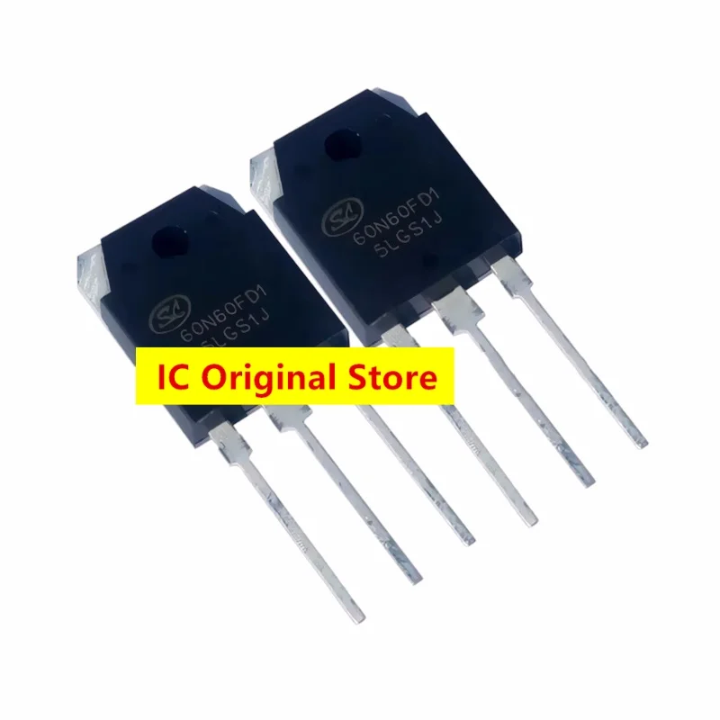 60N60FD1 New And Original TO-3P 600V 60A Motor Drive Running Machine ...