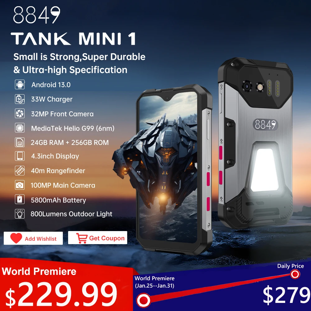 8849-Tank-Mini-Rugged-Machine-4-3-Display-Android-13-Helio-G99-Octa ...