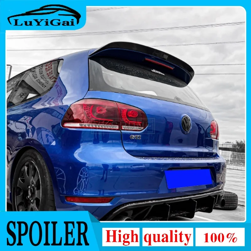 Rear-Roof-Spoiler-Lip-Wings-Spoiler-for-Volkswagen-VW-Golf-6-MK6-VI-GTI ...