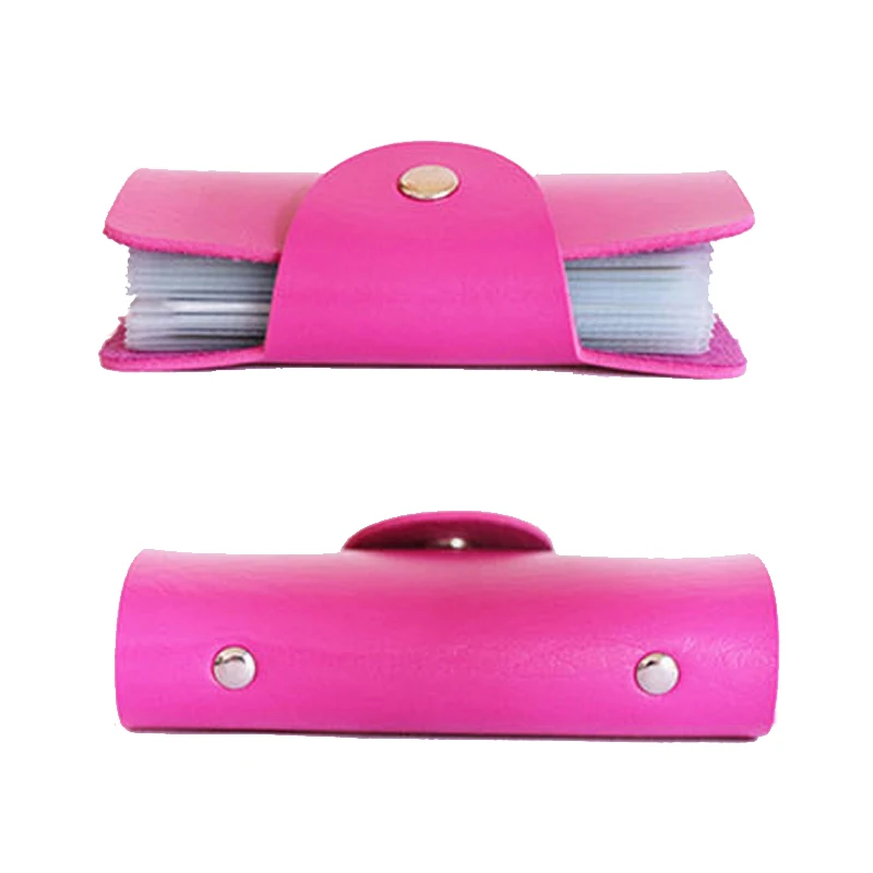 New-Multiple-slots-Women-Men-s-Card-Holder-PU-Leather-Card-Wallet-Large ...