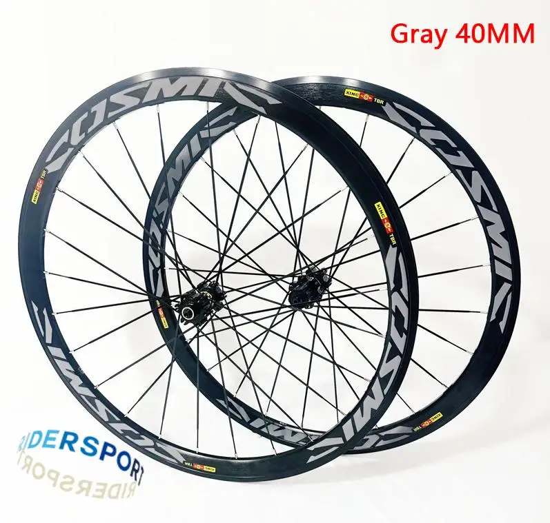 Suita ruedas de bicicleta de carretera de aleación de aluminio 6061, llantas remachadas, eje ...