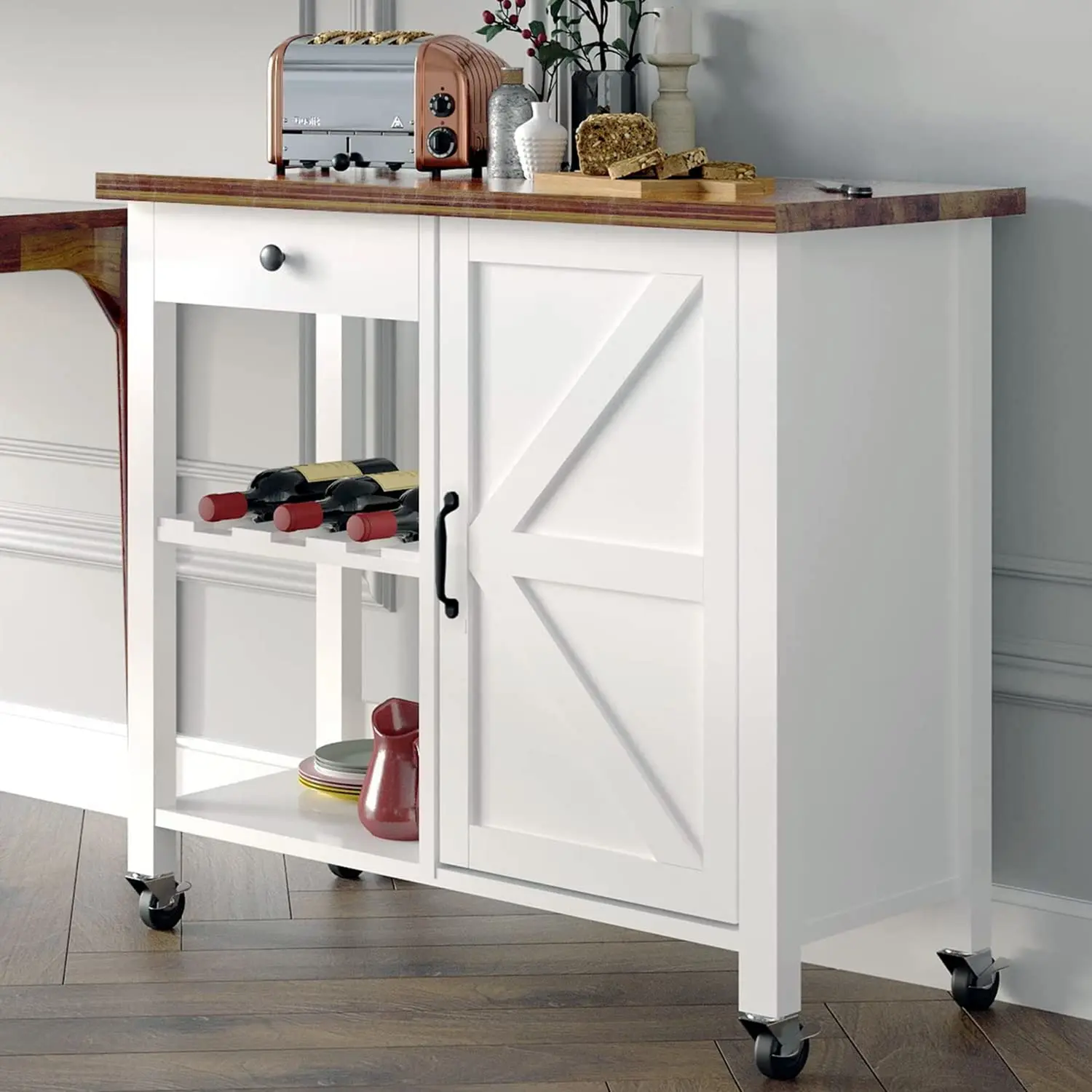 Small Kitchen Storage Cabinets Island