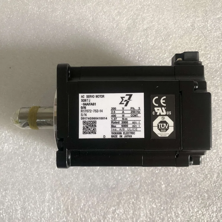 Servomotor-YASKAWA-de-400W-nuevo-y-original-SGM7J-04AFA61-serie-SGM7 ...