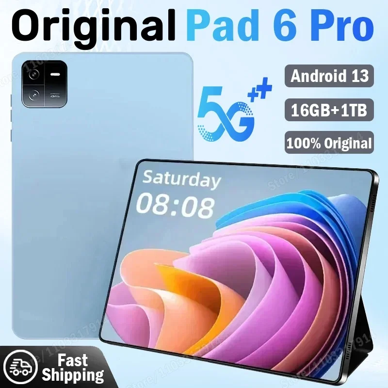 2024-versi-n-Global-Original-Pad-6-Pro-Tablet-Android-13-Snapdragon-888 ...