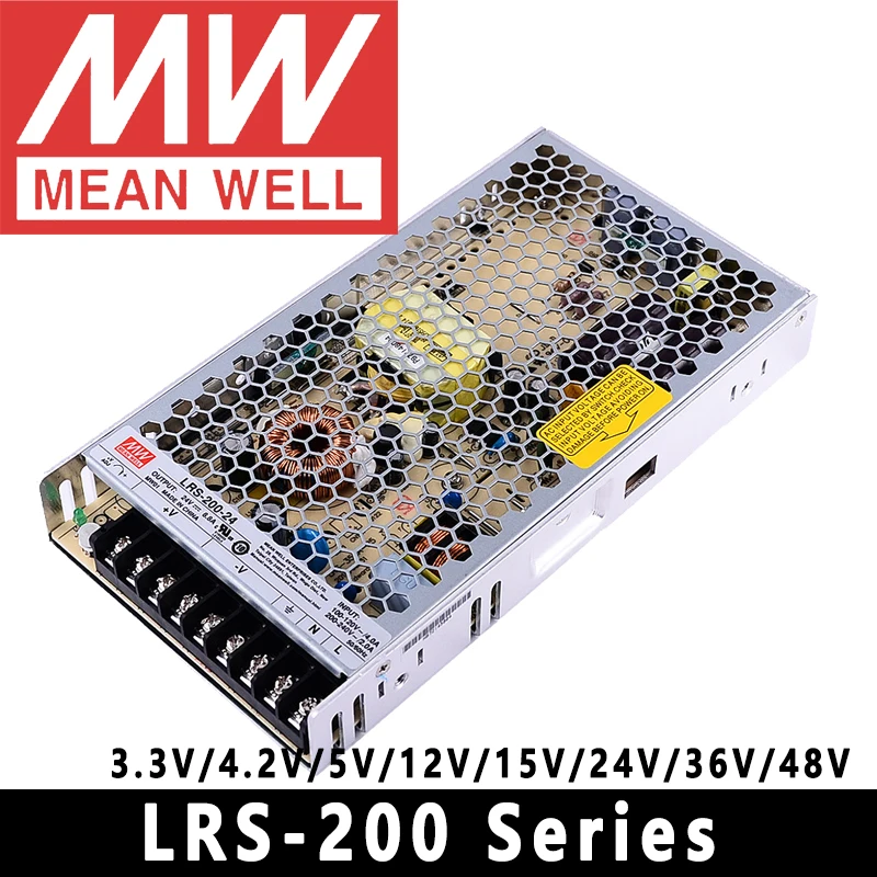 Mean-Well-LRS-200-Series-Switching-Power-Supply-Meanwell-200W-PSU-LRS ...