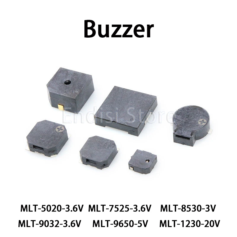 Mini Buzzer Magnétique Actif Et Passif Smd, Mlt-5020 7525 8530 9032 ...