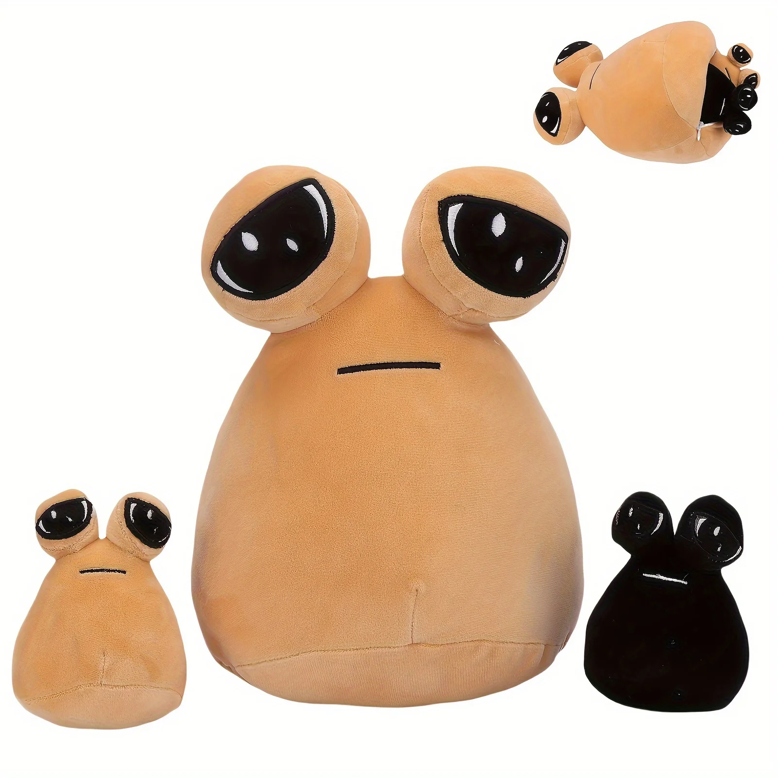 10-62in-My-Pet-Alien-Plush-Toys-Pou-Plush-With-2-Baby-Plush-In-Her ...