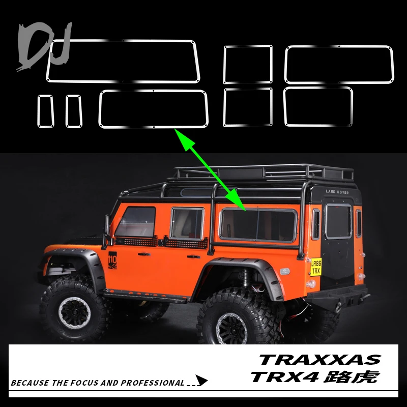 Trx4-accessory-metal-window-frame-is-suitable-for-1-10-RC-tracked-trx-4 ...