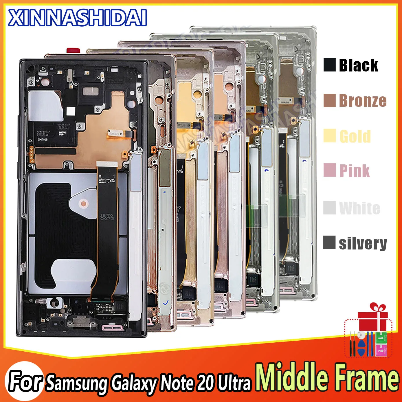 Frame-for-Samsung-Galaxy-Note20-Note-20-Ultra-20U-Middle-Frame-LCD ...