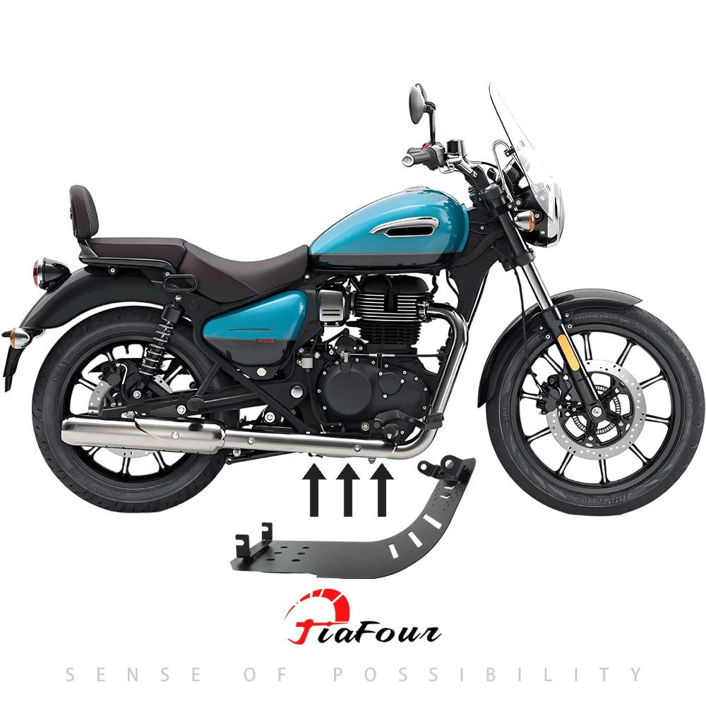 For Meteor 350 Classic 350 All New Bullet 350 Goan Classic 350 Skid ...