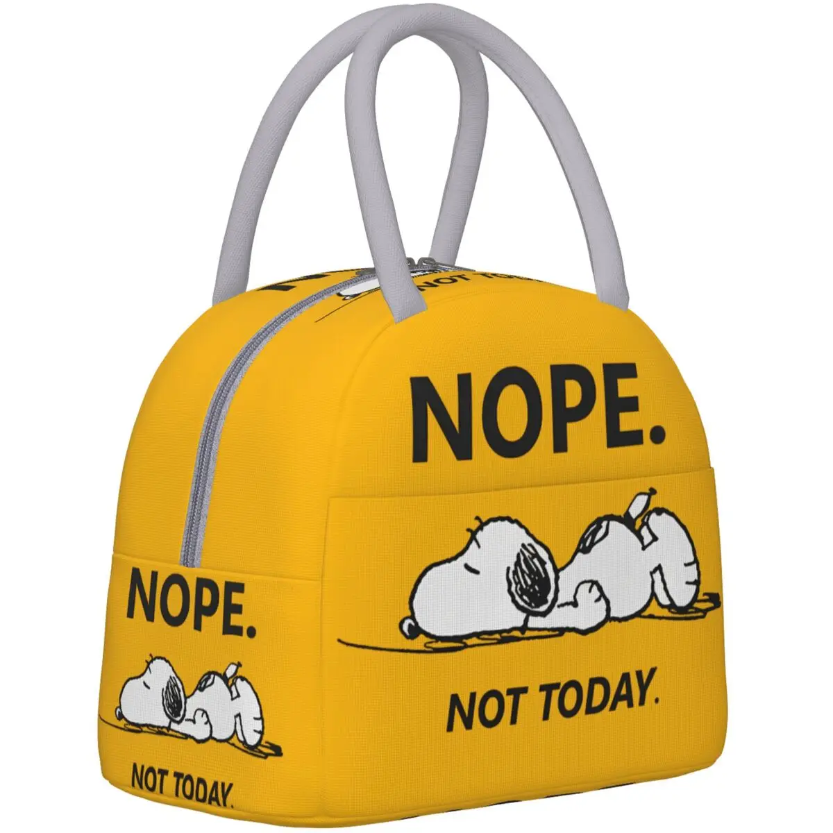 Large-Capacity-Snoopy-Nope-Not-Today-Insulated-Lunch-Bags-Accessories ...