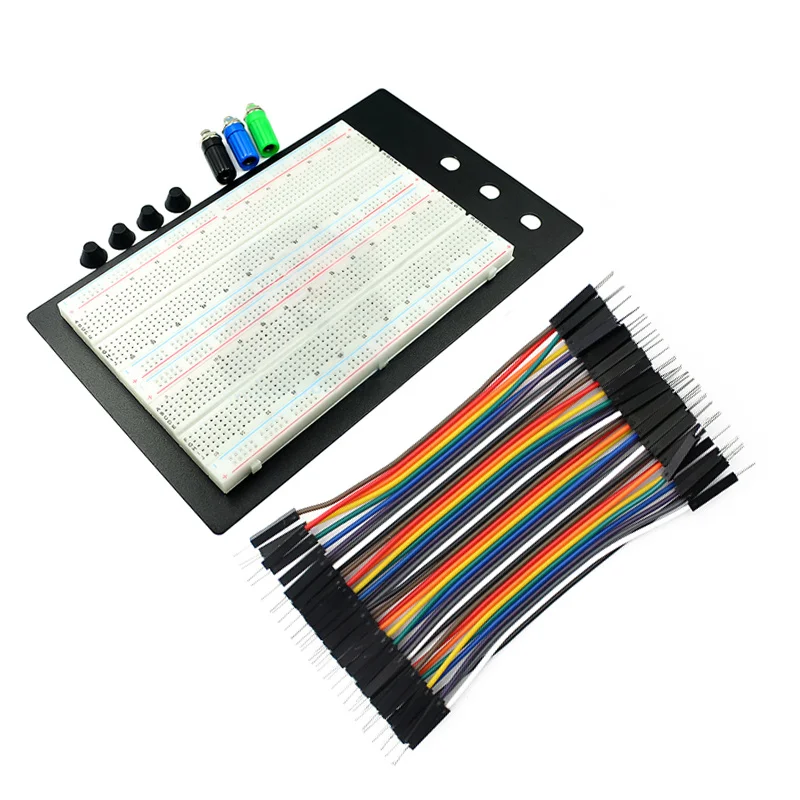 ZY-204 Breadboard Kit with Jumper Wires,1660 Experimentation Board for ...