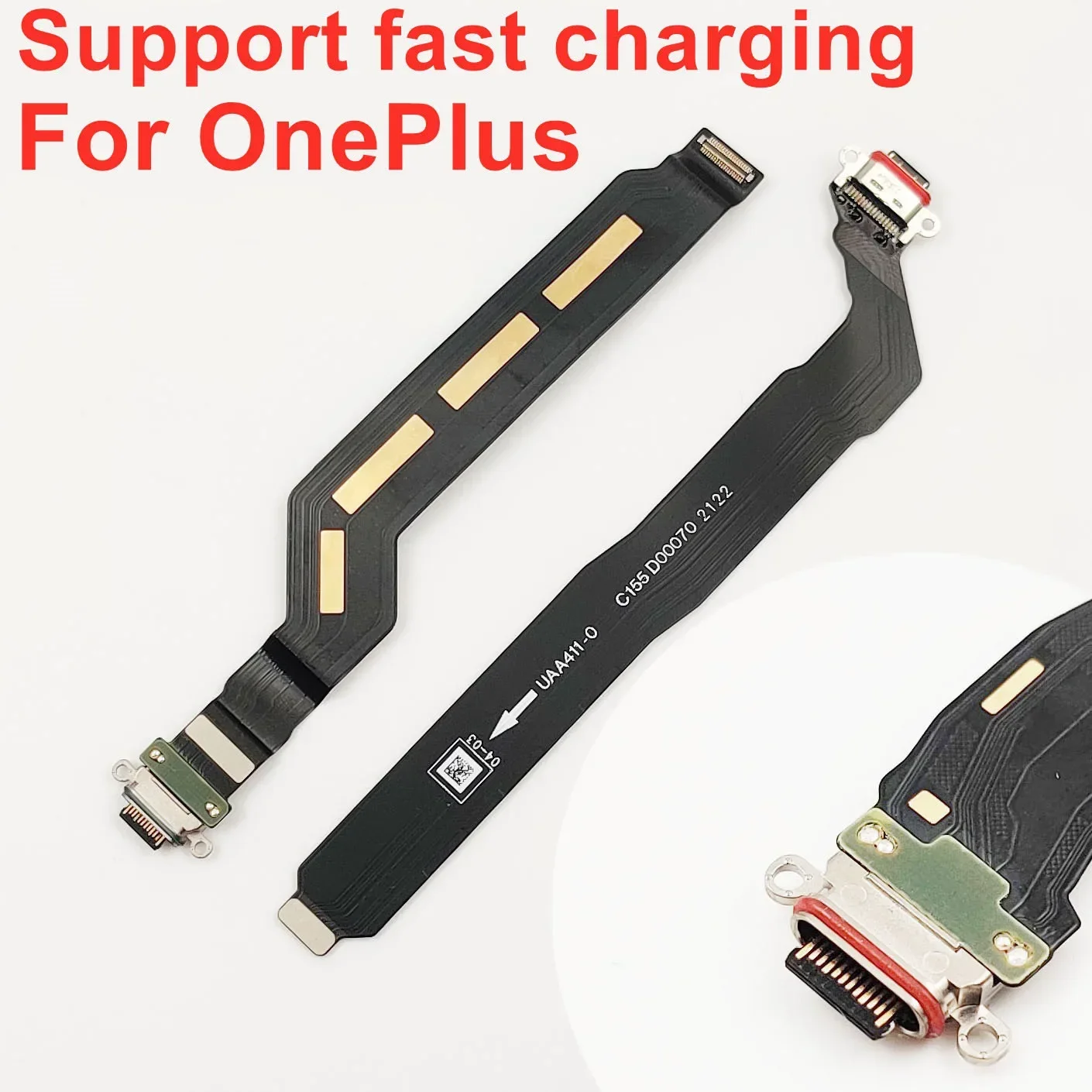 A+++ USB Charging Flex Cable For OnePlus Nord 2 5G 11 10 Pro 10T 10R 6 ...