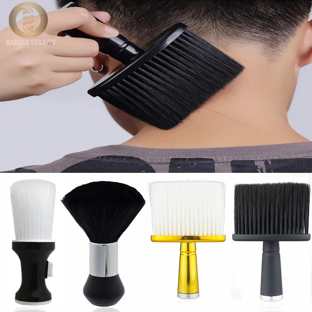 Professional Soft Hair Brush Neck Face Duster Hair Cutting Broken Hair ...