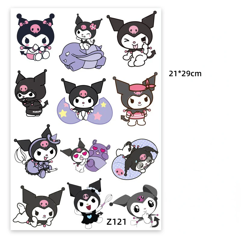 Electric Car Decorative Sticker | Decorative Kuromi Stickers | Laptop ...