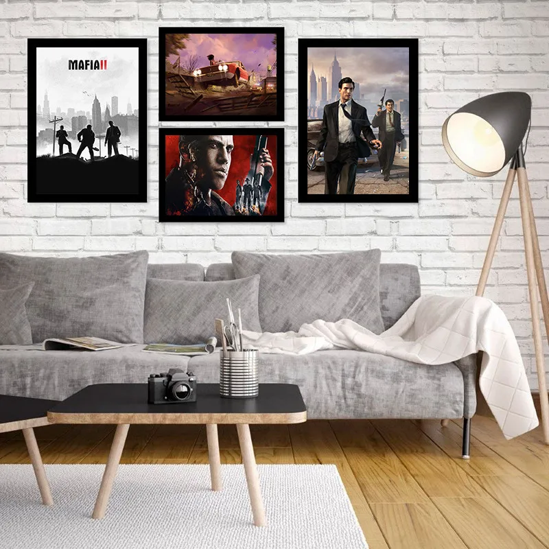 Home Decor Wallpaper | Mafia Game Poster | Mafia 2 Poster | Painting ...