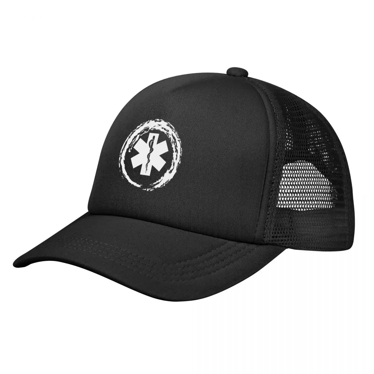 EMT-Star-Of-Life-Emergency-Medical-Mesh-Baseball-Cap-Adult-Casual-Sun ...