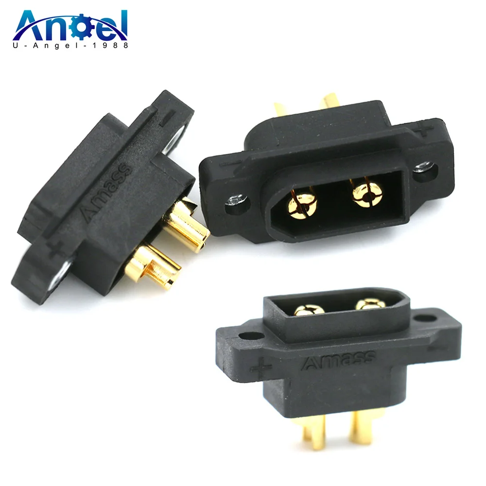 1-2-5-10-20-PCS-Amass-XT60EW-M-Mountable-XT60E-Male-Plug-Connector-for ...