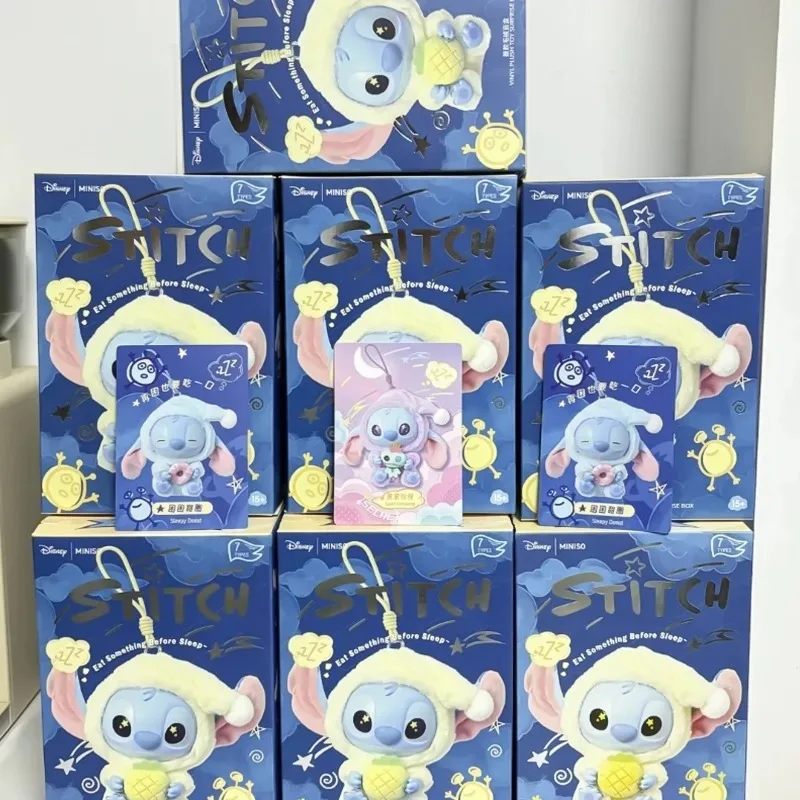 New Stitch Before Sleep Blind Box Plush Dolls Cute Pendant Ornament ...