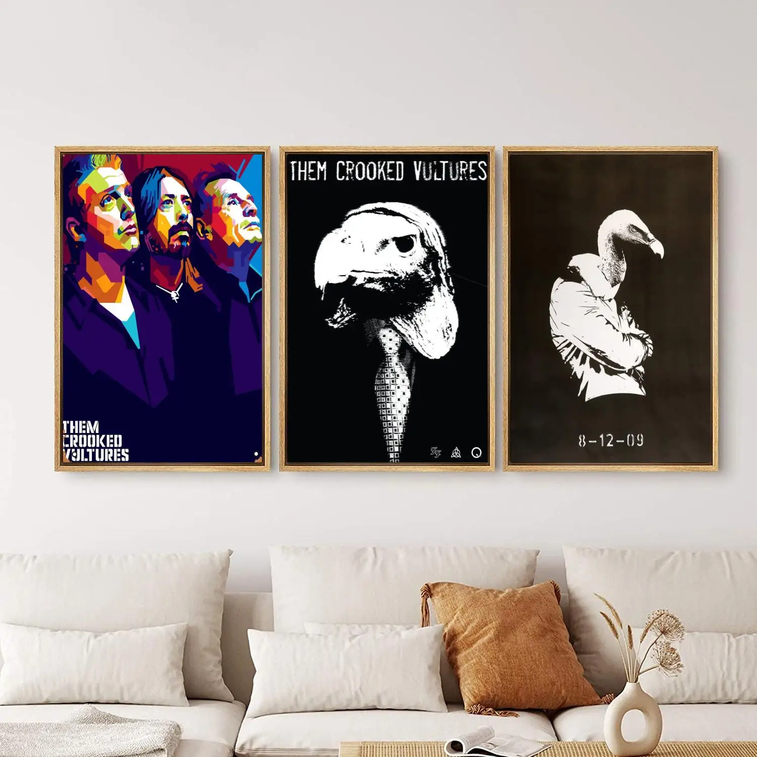 Them Crooked Vultures Poster