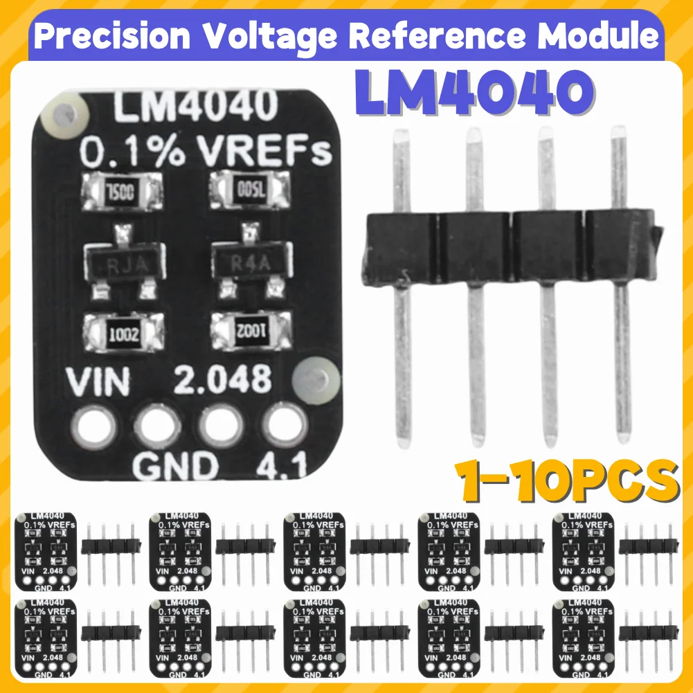 1-10PCS LM4040 Voltage Reference Source Board High-Precision Voltage ...