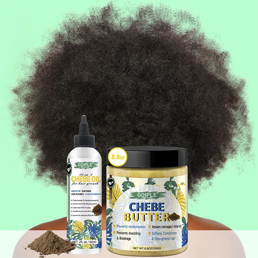 Africa-Chad-Chebe-Butter-Fast-Growth-Powder-Repair-Dry-Damaged-Essence ...