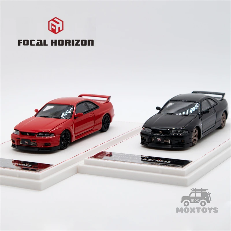 Focal-Horizon-FH-1-64-Skyline-GT-R-R33-BCNR33-Black-Red-Diecast-Model ...