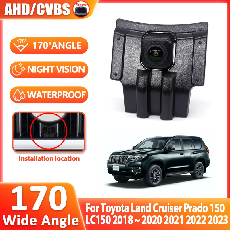 Car Front View camera For Toyota Land Cruiser Prado 150 J150 LC150 ...