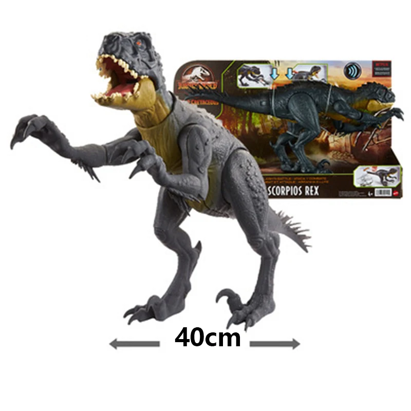 Jurassic World Camp Scorpios Rex | Rex Action Sound Dinosaur | Jurassic ...