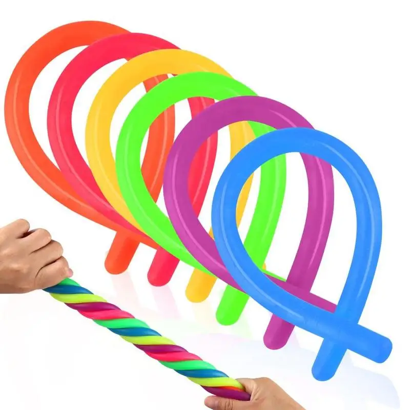 Children-Adult-Decompression-Toy-Luminous-Noodle-Stretch-String-TPR ...