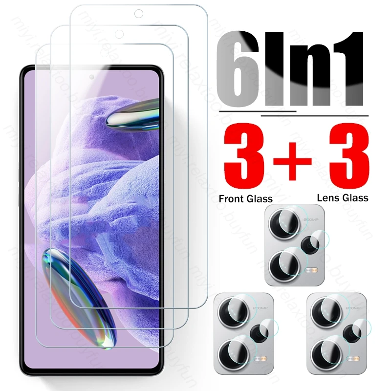 Redmy Note12 Pro+ 5G Glass 6In1 Camera Protector Cover For Redmi Note ...