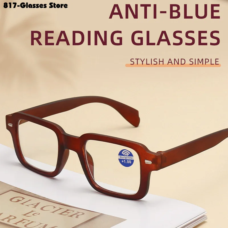 Nuovi-occhiali-da-lettura-retr-occhiali-da-presbite-Anti-blu-occhiali ...