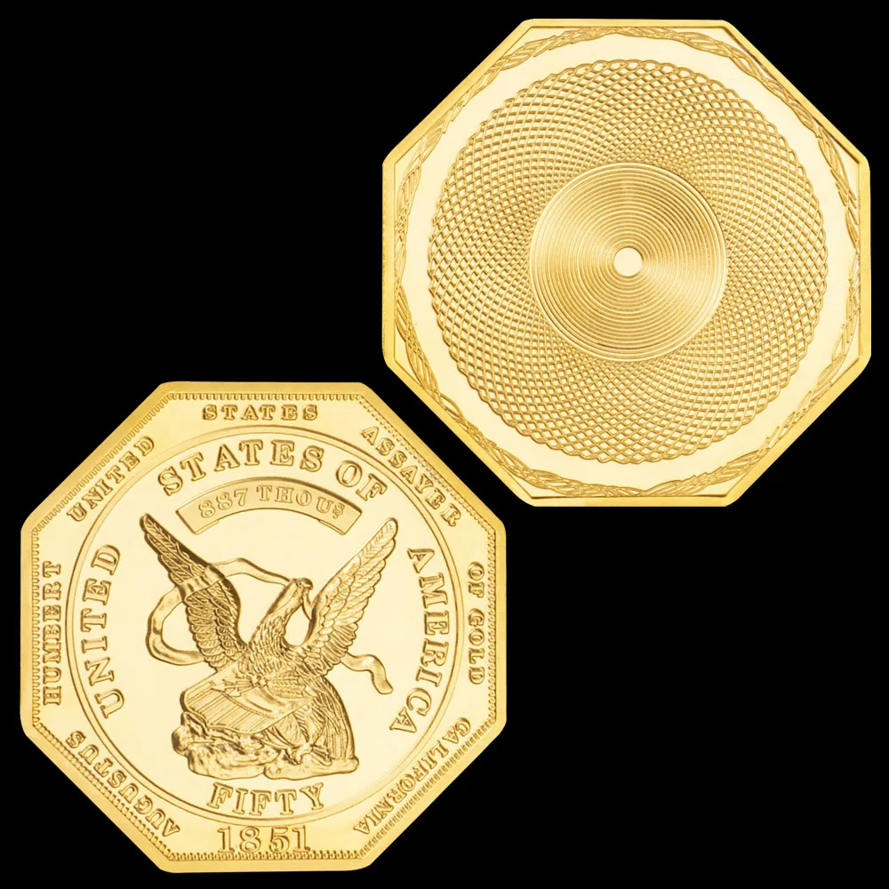 Great-Seal-of-USA-Octagonal-Commemorative-Coin-United-States-of-America ...