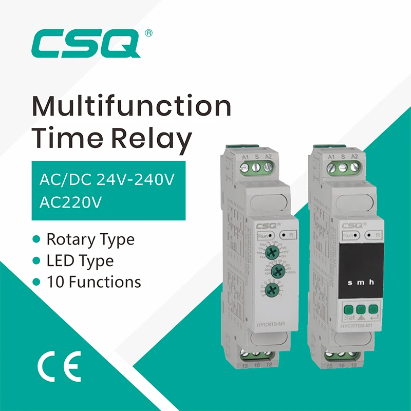 Multifunction Timer Relay | Time Relay Ac220v Dc24v | Time Relay Power ...