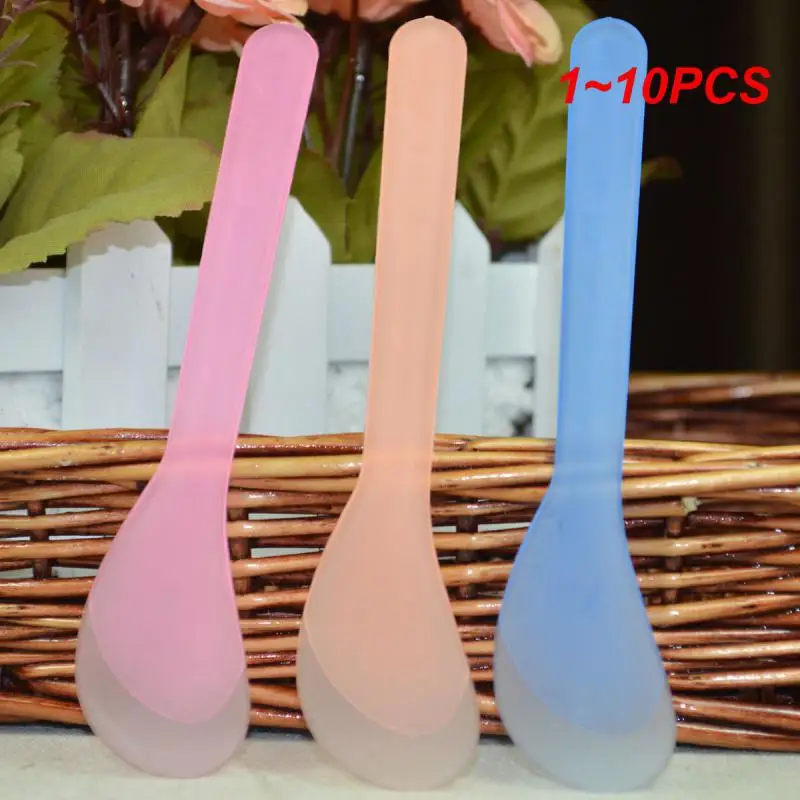 1-10PCS-Plastic-Facial-Mask-Mixing-Spatulas-Spoon-Stick-Face-Cream ...