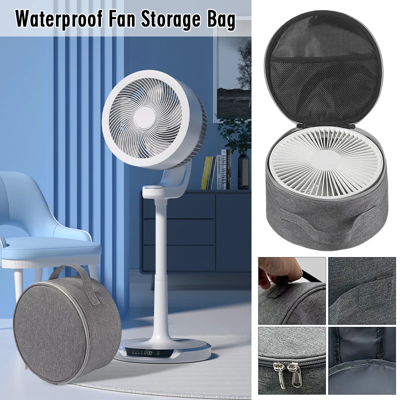 Telescopic-Fan-Storage-Bag-Waterproof-Large-Capacity-Fan-Hand-Bag-With ...