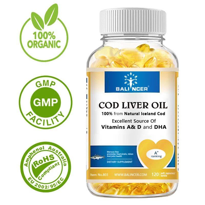 Cod-Liver-Oil-Capsules-Vitamins-A-D-and-DHA-Support-Stress-Relief ...