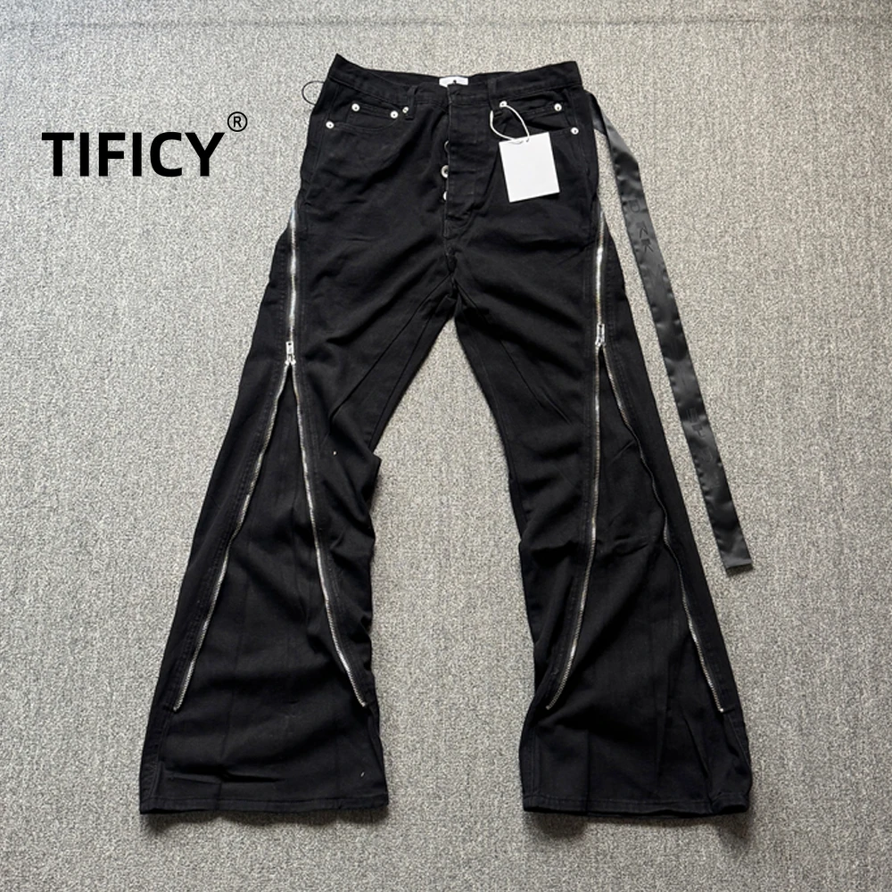 High Street RO Style Jeans Pants Men's Five Star Mang Ribbon Rotating ...