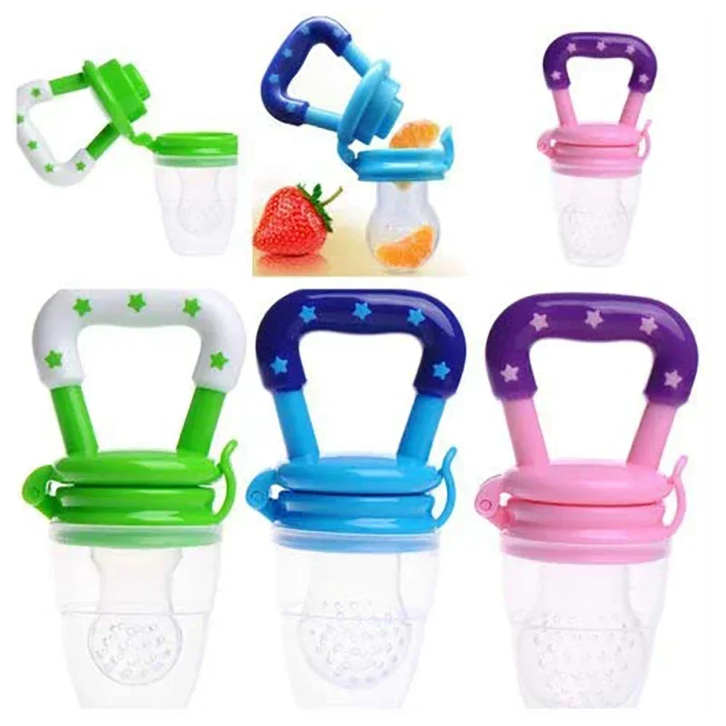 Baby Fruit Feeder Pacifier Teething Toys Fresh Food Feeder Infant Fruit ...