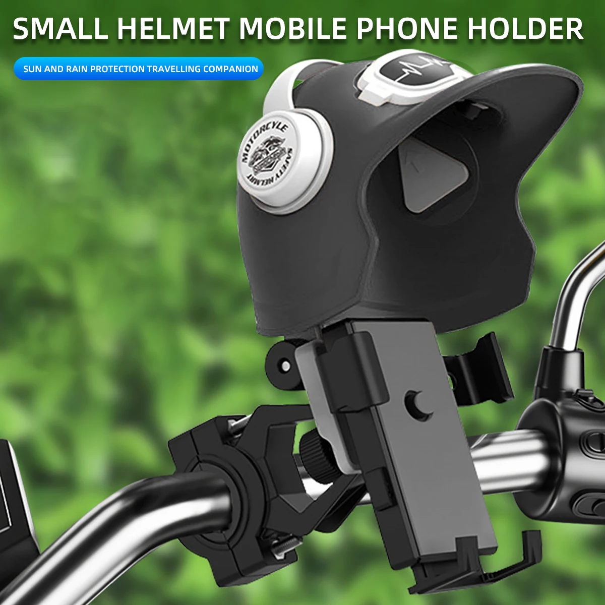 NEW-Small-Helmet-Rider-Motorcycle-Mobile-Phone-Holder-Electric-Bicycle ...