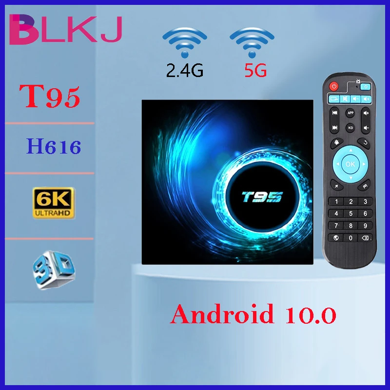 Original T95 Android Tv Box Bluetooth 5.0 2.4g & 5g Wifi 128g 3d Voice16g 32gb 64gb 4k Quad Core ...